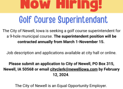 City News | City of Newell, IA
